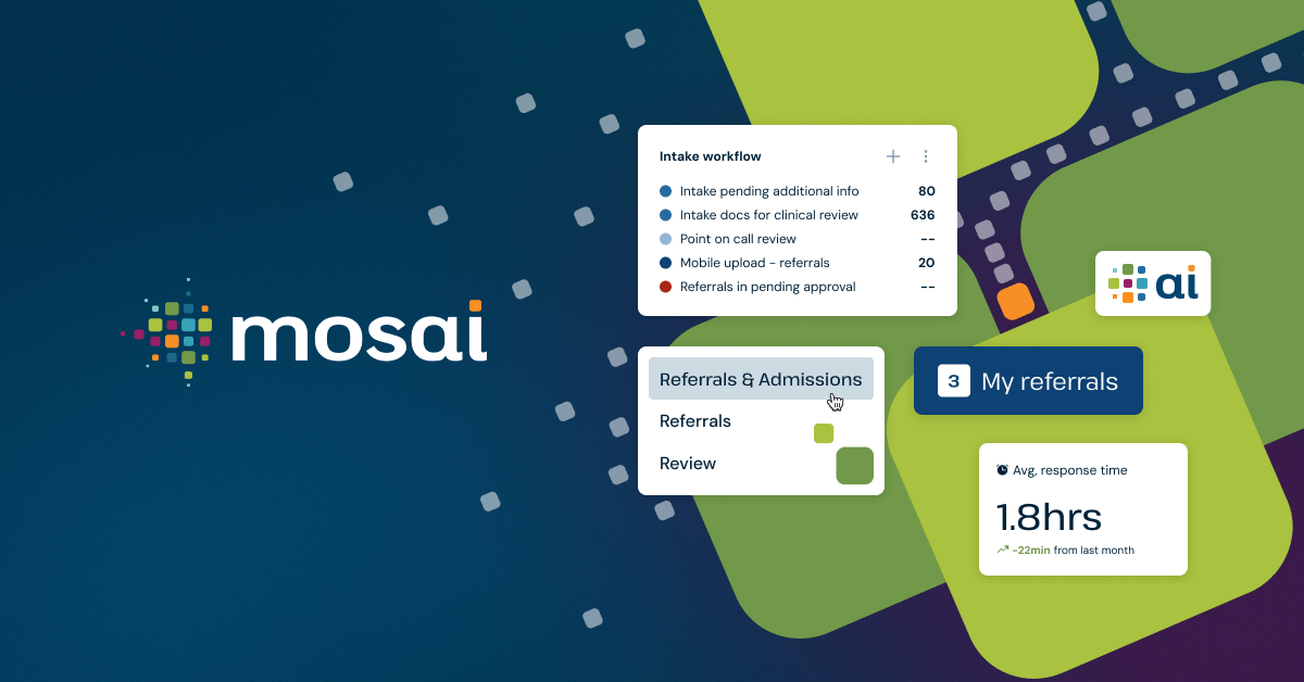 Referrals and admissions | Mosai
